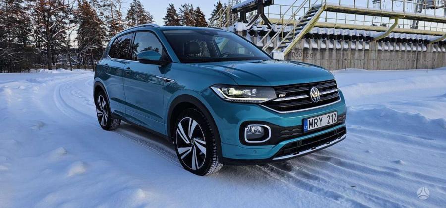 Zaļš Volkswagen T-Cross 2022 Viļņa, ar dzinēja tilpumu 1.00 L un nobraukumu 41 tūkst. km par 18900 €, foto 6 vietnē AUTOMOTO.COM.LV