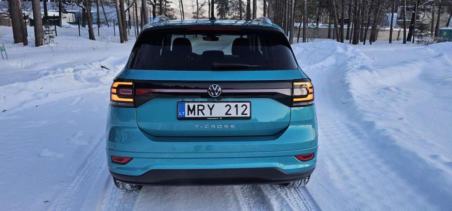 Zaļš Volkswagen T-Cross 2022 Viļņa, ar dzinēja tilpumu 1.00 L un nobraukumu 41 tūkst. km par 18900 €, foto 28 vietnē AUTOMOTO.COM.LV