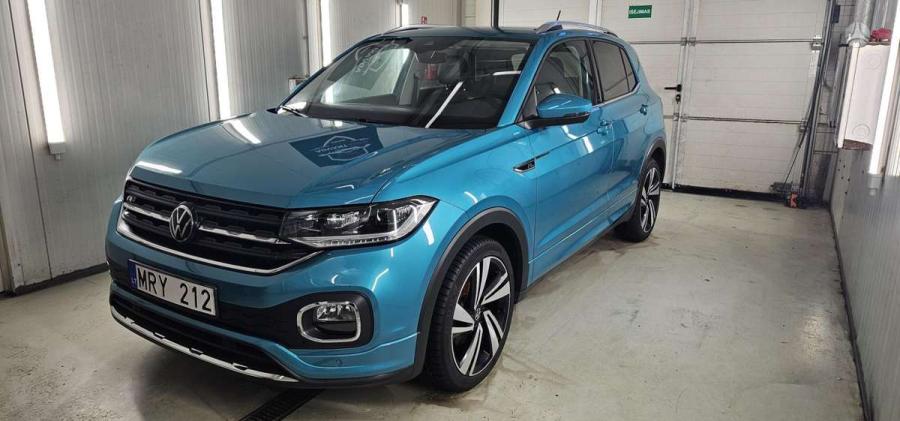 Zaļš Volkswagen T-Cross 2022 Viļņa, ar dzinēja tilpumu 1.00 L un nobraukumu 41 tūkst. km par 18900 €, foto 30 vietnē AUTOMOTO.COM.LV