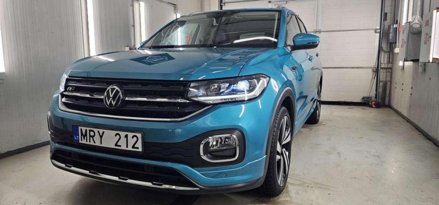 Zaļš Volkswagen T-Cross 2022 Viļņa, ar dzinēja tilpumu 1.00 L un nobraukumu 41 tūkst. km par 18900 €, foto 32 vietnē AUTOMOTO.COM.LV