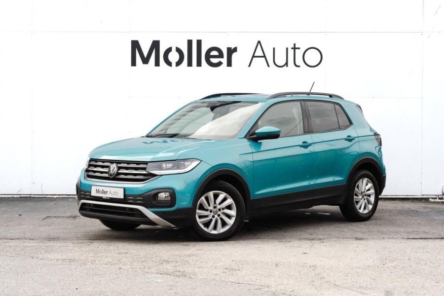 Зеленый Фольксваген T-Cross 2022 в Рига, объемом двигателя 1.50 л и пробегом 75 тыс. км за 19900 €, фото 1 на AUTOMOTO.COM.LV