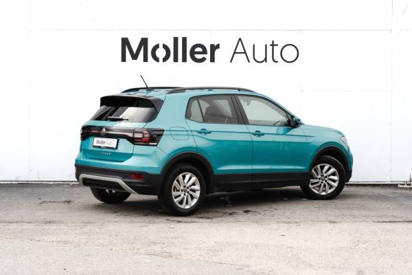 Zaļš Volkswagen T-Cross 2022 Rīga, ar dzinēja tilpumu 1.50 L un nobraukumu 75 tūkst. km par 19900 €, foto 5 vietnē AUTOMOTO.COM.LV