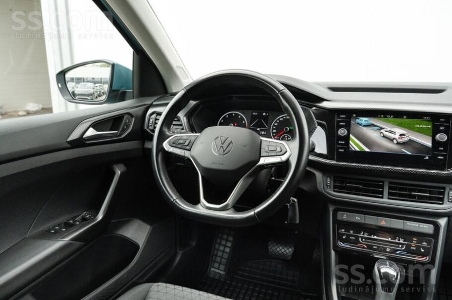 Zaļš Volkswagen T-Cross 2022 Rīga, ar dzinēja tilpumu 1.50 L un nobraukumu 75 tūkst. km par 19900 €, foto 22 vietnē AUTOMOTO.COM.LV