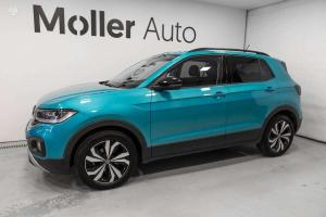 Green Volkswagen T-Cross 2023 in Vilnius, with an engine capacity of 1.00 L and mileage of 22 thousand km for 20300 €, photo 2 on AUTOMOTO.COM.LV