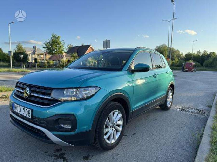Зеленый Фольксваген T-Cross 2023 в Вильнюс, объемом двигателя 1.00 л и пробегом 13 тыс. км за 20500 €, фото 3 на AUTOMOTO.COM.LV