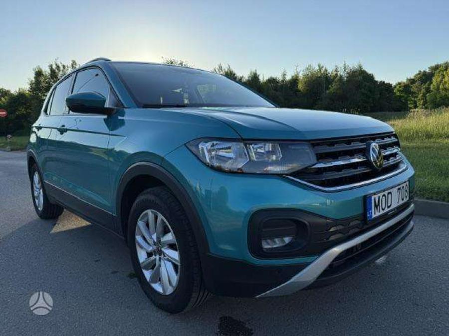 Зеленый Фольксваген T-Cross 2023 в Вильнюс, объемом двигателя 1.00 л и пробегом 13 тыс. км за 20500 €, фото 4 на AUTOMOTO.COM.LV