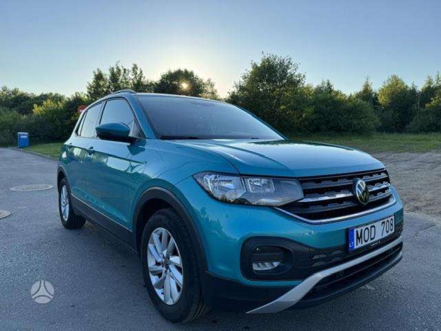Зеленый Фольксваген T-Cross 2023 в Вильнюс, объемом двигателя 1.00 л и пробегом 13 тыс. км за 20500 €, фото 9 на AUTOMOTO.COM.LV