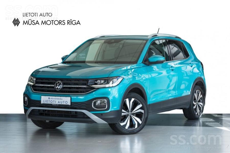 Zaļš Volkswagen T-Cross 2022 Rīga, ar dzinēja tilpumu 1.00 L un nobraukumu 54 tūkst. km par 18900 €, foto 1 vietnē AUTOMOTO.COM.LV
