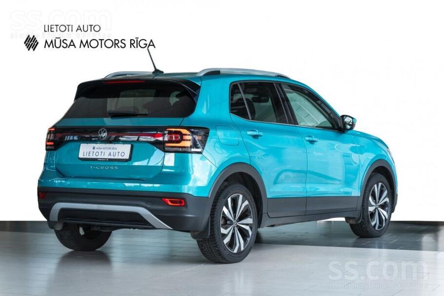 Zaļš Volkswagen T-Cross 2022 Rīga, ar dzinēja tilpumu 1.00 L un nobraukumu 54 tūkst. km par 18900 €, foto 3 vietnē AUTOMOTO.COM.LV