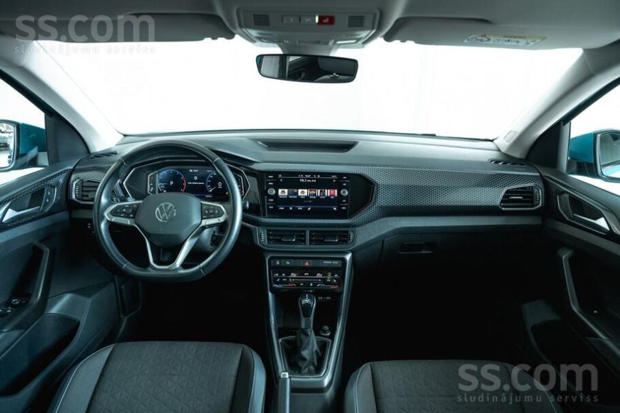 Zaļš Volkswagen T-Cross 2022 Rīga, ar dzinēja tilpumu 1.00 L un nobraukumu 54 tūkst. km par 18900 €, foto 5 vietnē AUTOMOTO.COM.LV
