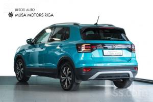 Zaļš Volkswagen T-Cross 2022 Rīga, ar dzinēja tilpumu 1.00 L un nobraukumu 54 tūkst. km par 18900 €, foto 9 vietnē AUTOMOTO.COM.LV