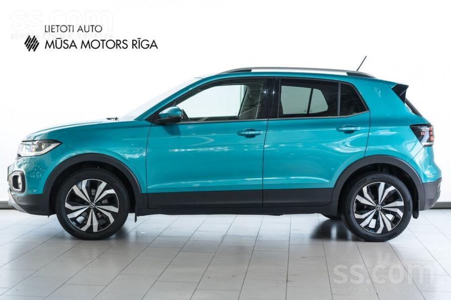 Zaļš Volkswagen T-Cross 2022 Rīga, ar dzinēja tilpumu 1.00 L un nobraukumu 54 tūkst. km par 18900 €, foto 10 vietnē AUTOMOTO.COM.LV