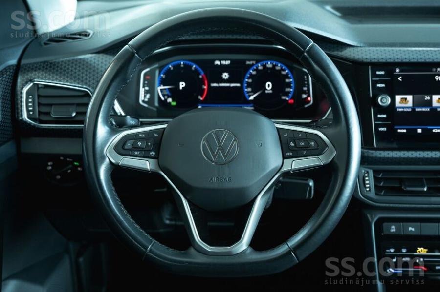 Zaļš Volkswagen T-Cross 2022 Rīga, ar dzinēja tilpumu 1.00 L un nobraukumu 54 tūkst. km par 18900 €, foto 12 vietnē AUTOMOTO.COM.LV