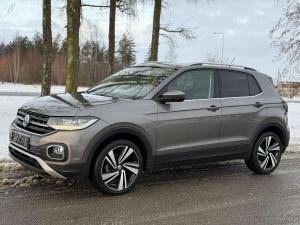 Grey Volkswagen T-Cross 2019 in Panevezys, with an engine capacity of 1.60 L and mileage of 140 thousand km for 14990 €, photo 5 on AUTOMOTO.COM.LV