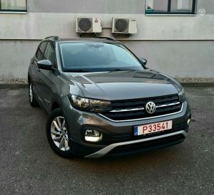Grey Volkswagen T-Cross 2019 in Kaunas, with an engine capacity of 1.00 L and mileage of 176 thousand km for 13500 €, photo  on AUTOMOTO.COM.LV