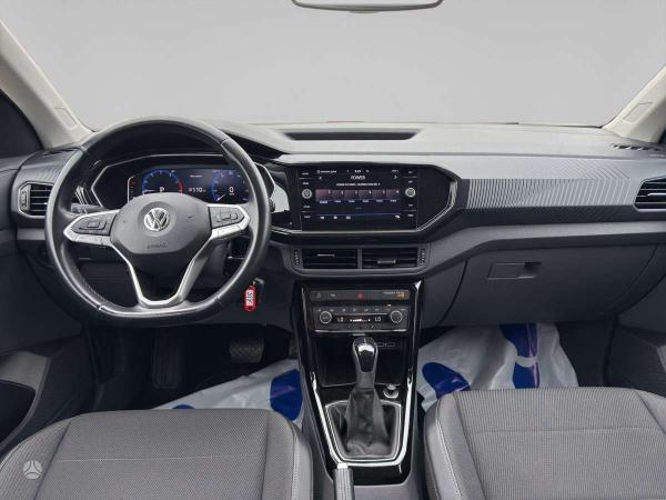 Grey Volkswagen T-Cross 2019 in Vilnius, with an engine capacity of 1.00 L and mileage of 198 thousand km for 14890 €, photo 11 on AUTOMOTO.COM.LV