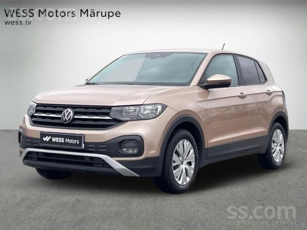 Pelēks Volkswagen T-Cross 2020 Rīga, ar dzinēja tilpumu 1.00 L un nobraukumu 99 tūkst. km par 13990 €, foto 1 vietnē AUTOMOTO.COM.LV
