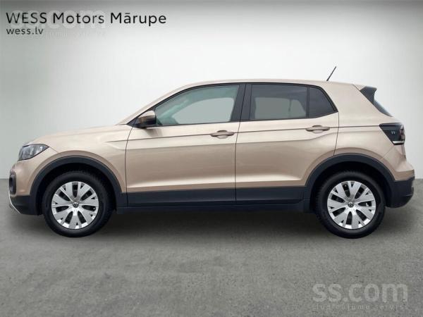 Pelēks Volkswagen T-Cross 2020 Rīga, ar dzinēja tilpumu 1.00 L un nobraukumu 99 tūkst. km par 13990 €, foto 3 vietnē AUTOMOTO.COM.LV