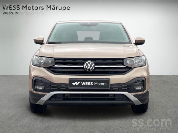 Pelēks Volkswagen T-Cross 2020 Rīga, ar dzinēja tilpumu 1.00 L un nobraukumu 99 tūkst. km par 13990 €, foto 5 vietnē AUTOMOTO.COM.LV