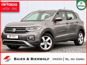Pelēks Volkswagen T-Cross 2020 Kauņa, ar dzinēja tilpumu 1.60 L un nobraukumu 69 tūkst. km par 22390 €, foto  vietnē AUTOMOTO.COM.LV