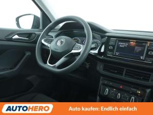 Pelēks Volkswagen T-Cross 2020 Kauņa, ar dzinēja tilpumu 1.00 L un nobraukumu 22 tūkst. km par 23286 €, foto 13 vietnē AUTOMOTO.COM.LV