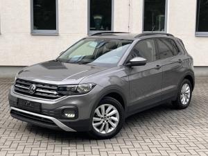 Grey Volkswagen T-Cross 2020 in Jelgava, with an engine capacity of 1.00 L and mileage of 129 thousand km for 13590 €, photo  on AUTOMOTO.COM.LV