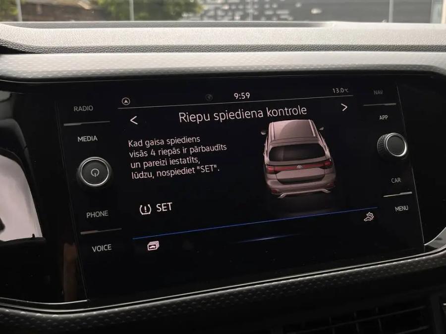 Grey Volkswagen T-Cross 2020 in Jelgava, with an engine capacity of 1.00 L and mileage of 129 thousand km for 13590 €, photo 24 on AUTOMOTO.COM.LV