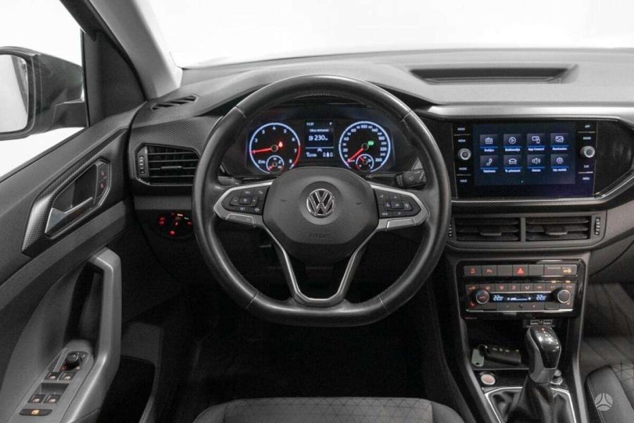 Pelēks Volkswagen T-Cross 2020 Viļņa, ar dzinēja tilpumu 1.00 L un nobraukumu 122 tūkst. km par 14950 €, foto 12 vietnē AUTOMOTO.COM.LV