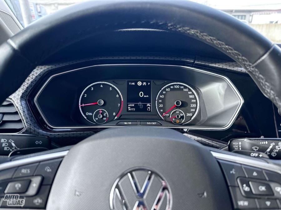 Grey Volkswagen T-Cross 2021 in Kaunas, with an engine capacity of 1.00 L and mileage of 36 thousand km for 22735 €, photo 14 on AUTOMOTO.COM.LV