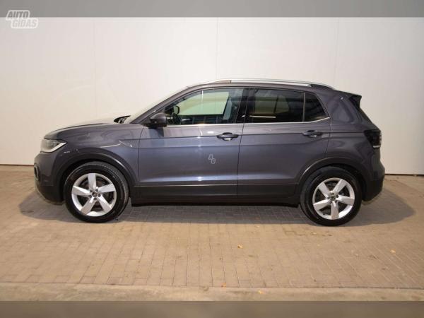 Grey Volkswagen T-Cross 2021 in Kaunas, with an engine capacity of 1.00 L and mileage of 37 thousand km for 23008 €, photo 3 on AUTOMOTO.COM.LV