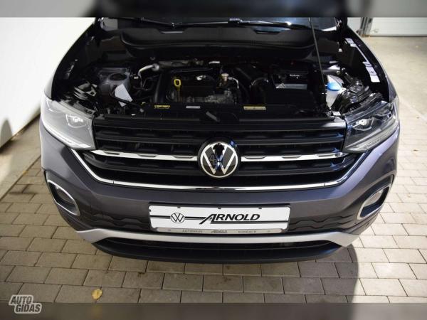 Grey Volkswagen T-Cross 2021 in Kaunas, with an engine capacity of 1.00 L and mileage of 37 thousand km for 23008 €, photo 6 on AUTOMOTO.COM.LV