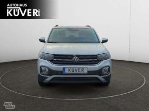 Grey Volkswagen T-Cross 2021 in Kaunas, with an engine capacity of 1.00 L and mileage of 65 thousand km for 21731 €, photo 2 on AUTOMOTO.COM.LV