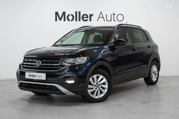 Grey Volkswagen T-Cross 2021 in Vilnius, with an engine capacity of 1.00 L and mileage of 80 thousand km for 16950 €, photo 1 on AUTOMOTO.COM.LV