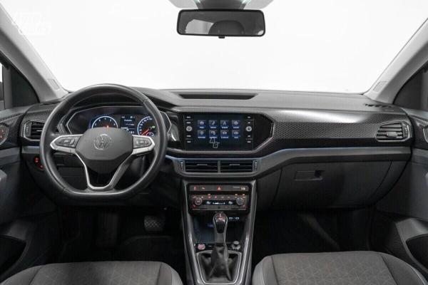 Pelēks Volkswagen T-Cross 2021 Viļņa, ar dzinēja tilpumu 1.50 L un nobraukumu 43 tūkst. km par 18950 €, foto 10 vietnē AUTOMOTO.COM.LV