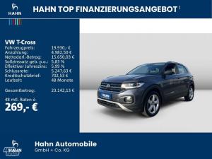 Pelēks Volkswagen T-Cross 2021 Kauņa, ar dzinēja tilpumu 1.00 L un nobraukumu 27 tūkst. km par 22673 €, foto 2 vietnē AUTOMOTO.COM.LV