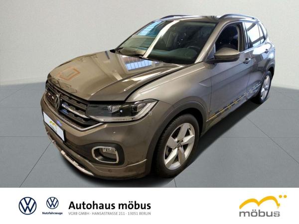 Pelēks Volkswagen T-Cross 2021 Kauņa, ar dzinēja tilpumu 1.00 L un nobraukumu 51 tūkst. km par 24813 €, foto 2 vietnē AUTOMOTO.COM.LV