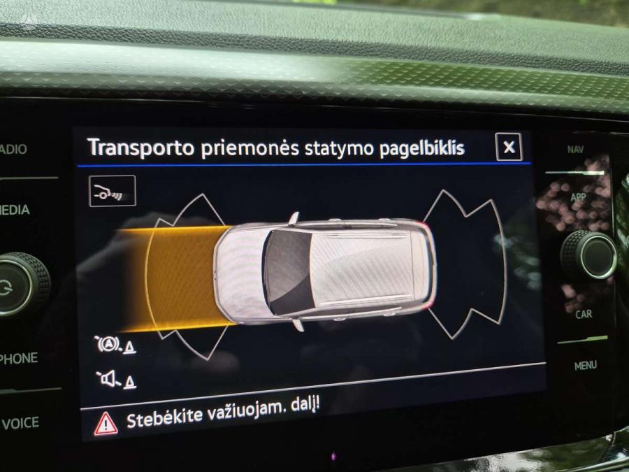 Серый Фольксваген T-Cross 2021 в Вильнюс, объемом двигателя 1.00 л и пробегом 35 тыс. км за 16400 €, фото 12 на AUTOMOTO.COM.LV