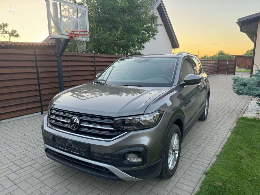 Серый Фольксваген T-Cross 2021 в Каунас, объемом двигателя 1.00 л и пробегом 83 тыс. км за 14500 €, фото 5 на AUTOMOTO.COM.LV