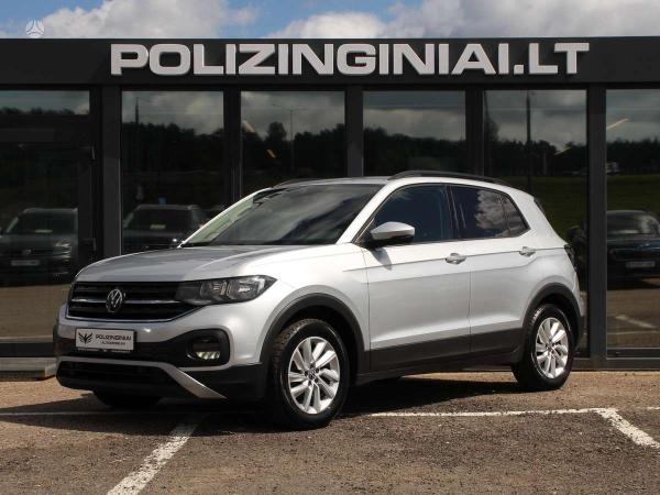 Серый Фольксваген T-Cross 2021 в Вильнюс, объемом двигателя 1.00 л и пробегом 113 тыс. км за 15950 €, фото 1 на AUTOMOTO.COM.LV