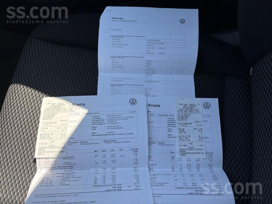 Pelēks Volkswagen T-Cross 2021 Rīga, ar dzinēja tilpumu 1.00 L un nobraukumu 67 tūkst. km par 14290 €, foto 18 vietnē AUTOMOTO.COM.LV