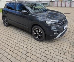 Pelēks Volkswagen T-Cross 2021 Jūrmala, ar dzinēja tilpumu 1.00 L un nobraukumu 66 tūkst. km par 13600 €, foto 5 vietnē AUTOMOTO.COM.LV
