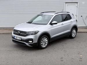 Серый Фольксваген T-Cross 2021 в Вильнюс, объемом двигателя 1.00 л и пробегом 86 тыс. км за 14740 €, фото  на AUTOMOTO.COM.LV