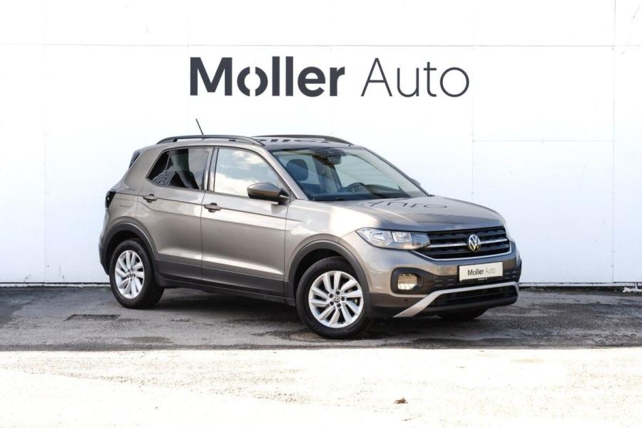 Pelēks Volkswagen T-Cross 2021 Rīga, ar dzinēja tilpumu 1.00 L un nobraukumu 84 tūkst. km par 15950 €, foto 3 vietnē AUTOMOTO.COM.LV