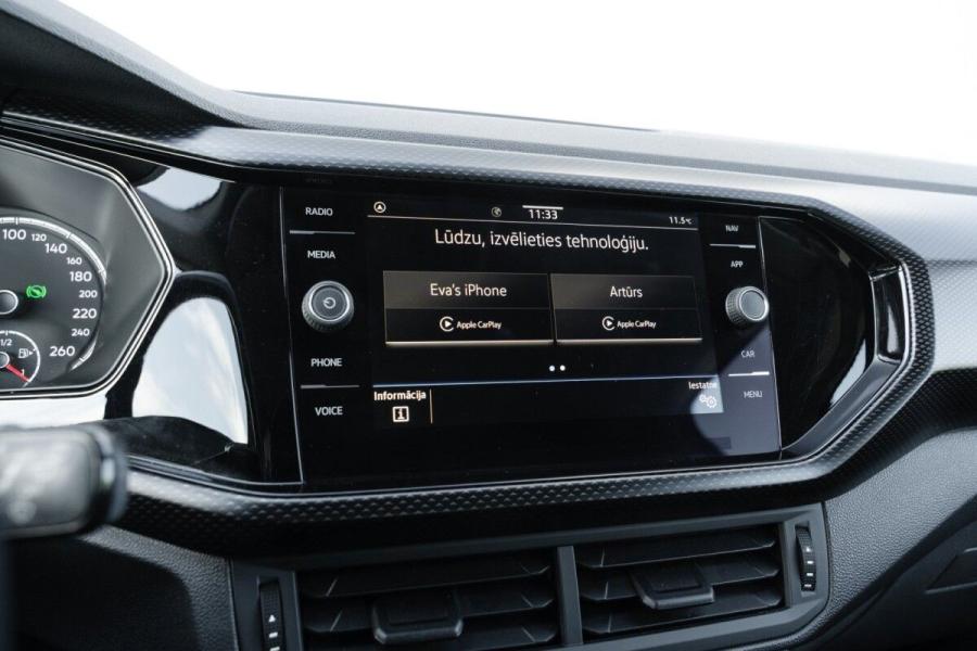 Pelēks Volkswagen T-Cross 2021 Rīga, ar dzinēja tilpumu 1.00 L un nobraukumu 84 tūkst. km par 15950 €, foto 19 vietnē AUTOMOTO.COM.LV