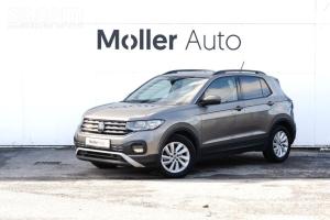 Pelēks Volkswagen T-Cross 2021 Rīga, ar dzinēja tilpumu 1.00 L un nobraukumu 84 tūkst. km par 15650 €, foto  vietnē AUTOMOTO.COM.LV