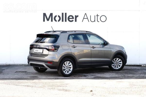 Volkswagen T-Cross 2021 Rīga vietnē Pelēks Volkswagen T-Cross 2021 Rīga, ar dzinēja tilpumu 1.00 L un nobraukumu 84 tūkst. km par 15650 €, foto 5 vietnē AUTOMOTO.COM.LV