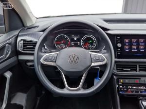 Pelēks Volkswagen T-Cross 2022 Kauņa, ar dzinēja tilpumu 1.00 L un nobraukumu 17 tūkst. km par 24965 €, foto 8 vietnē AUTOMOTO.COM.LV