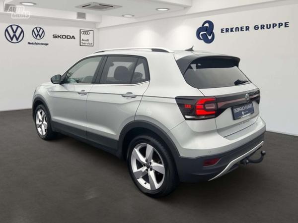 Grey Volkswagen T-Cross 2022 in Kaunas, with an engine capacity of 1.00 L and mileage of 33 thousand km for 24150 €, photo 5 on AUTOMOTO.COM.LV