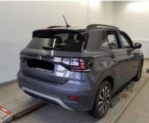 Grey Volkswagen T-Cross 2022 in Kaunas, with an engine capacity of 1.00 L and mileage of 47 thousand km for 21813 €, photo 2 on AUTOMOTO.COM.LV