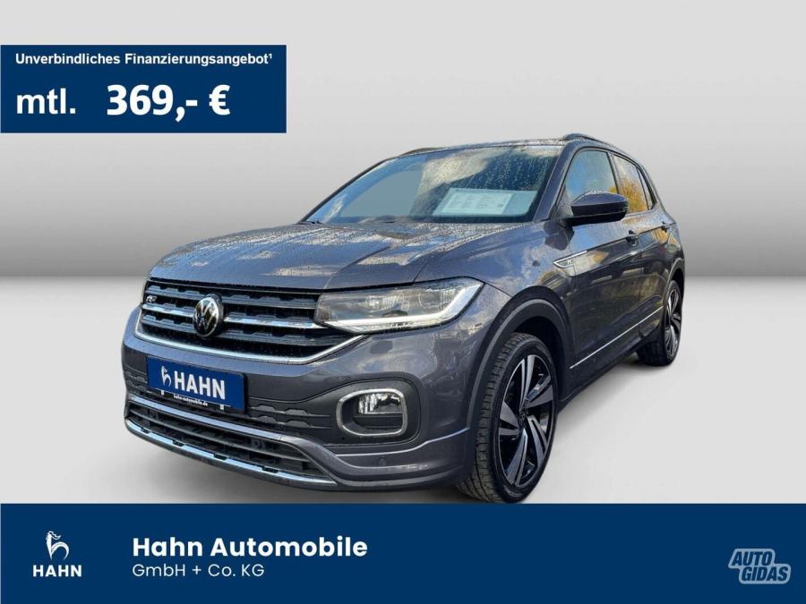 Grey Volkswagen T-Cross 2022 in Kaunas, with an engine capacity of 1.00 L and mileage of 26 thousand km for 25567 €, photo 1 on AUTOMOTO.COM.LV